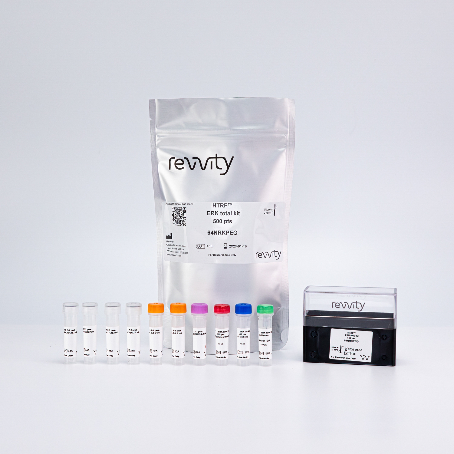 HTRF Human and Mouse Total ERK Detection Kit, 96 Assay Points | Revvity