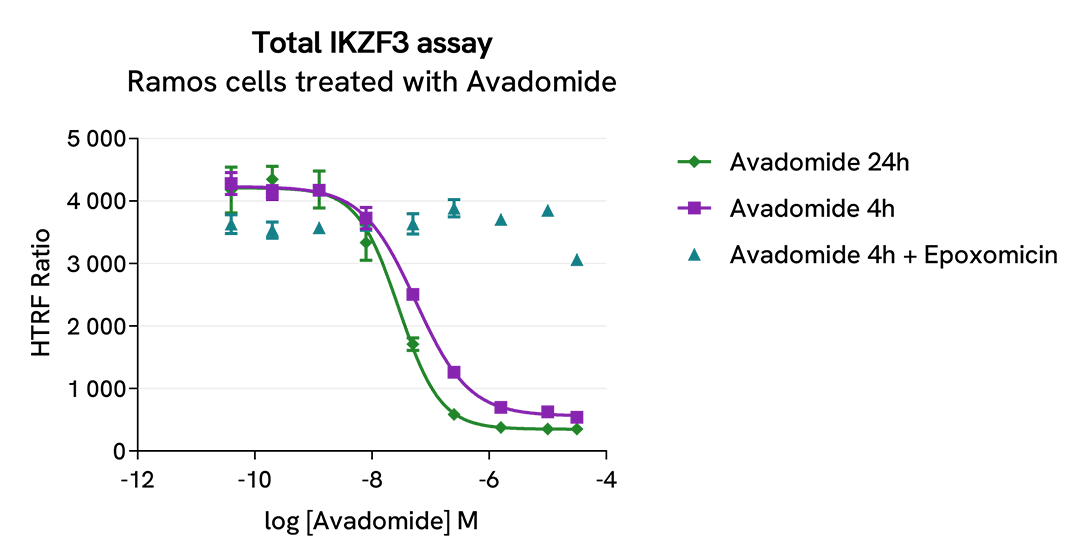 HTRF Human Total IKZF3 Detection Kit, 500 Assay Points | Revvity