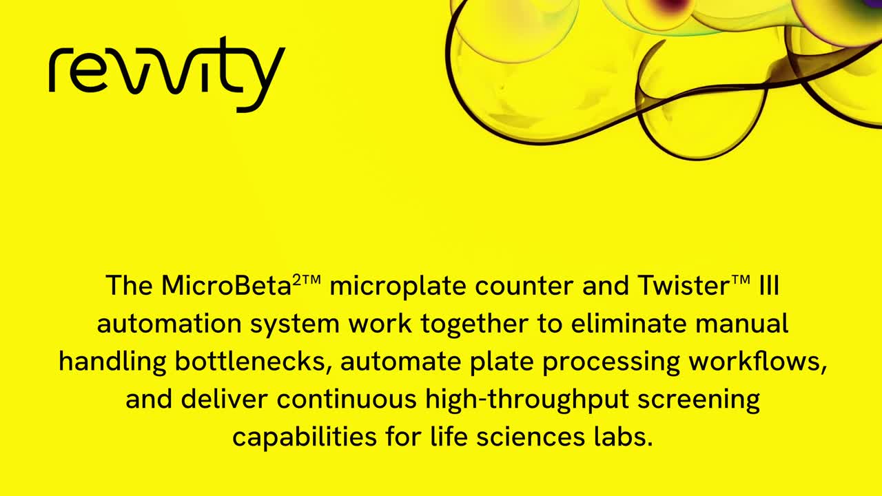 MicroBeta²™ microplate counter and Twister™ III automation system video ...